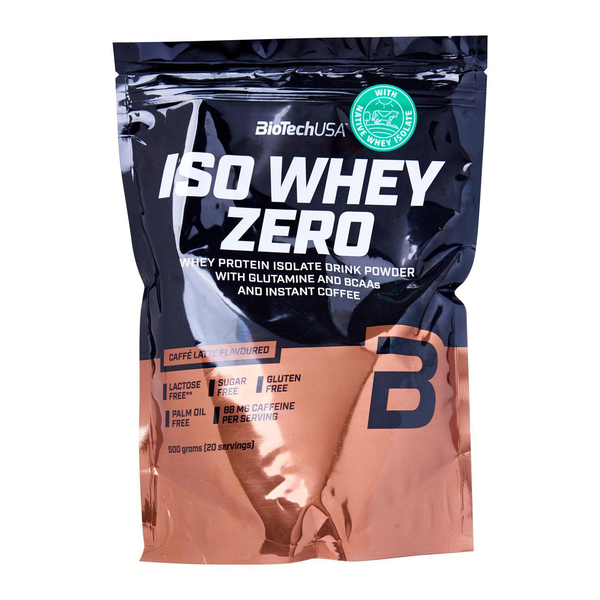 BiotechUSA: Iso Whey Zero - Caffe Latte (Protein Powder) – CRAZYBADMAN